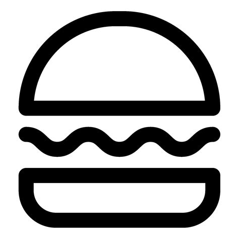 Burger Icon Food And Beverages For Web App Uiux Infographic Etc 37829780 Vector Art At Vecteezy