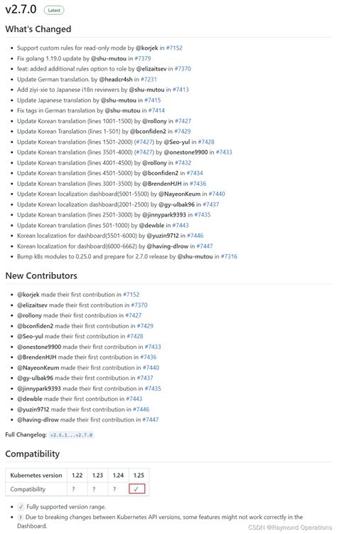 S23基于 Kubernetes V125 二进制 和 Containerd部署高可用集群kubernetes项目维护着一个推荐的containerd版本列表 Csdn博客