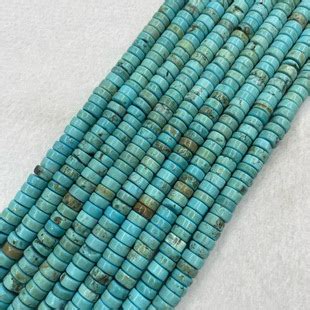 绿松石隔片海西垫片佛珠DIY配件直切扣片文玩菱镁矿蒙松天然隔珠 阿里巴巴