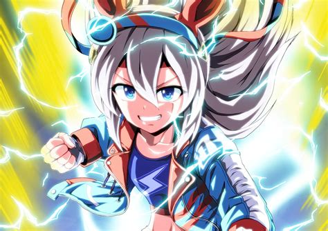 Kamishima Kanon Tamamo Cross Umamusume Dragon Ball Dragonball Z Umamusume Commentary