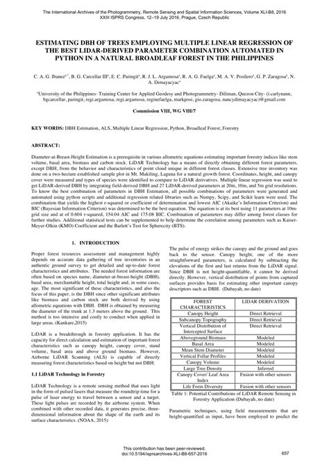 Pdf Fully Automated Gis Based Individual Tree Crown Delineation Based