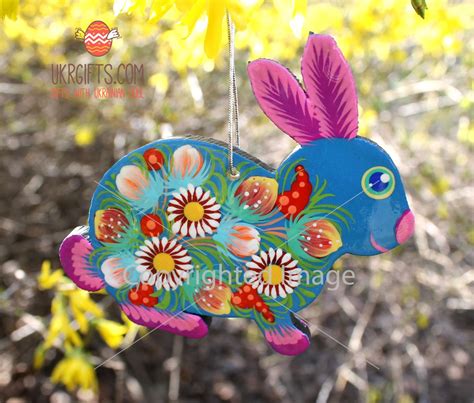 Пасхальный украинский сувенир Кролик 01 купить 245 грн Podaro4ek цена отзывы фото