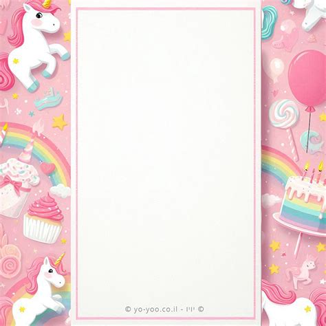 כרטיס ברכה עם עוגת יום הולדת יויו עריכת תמונות