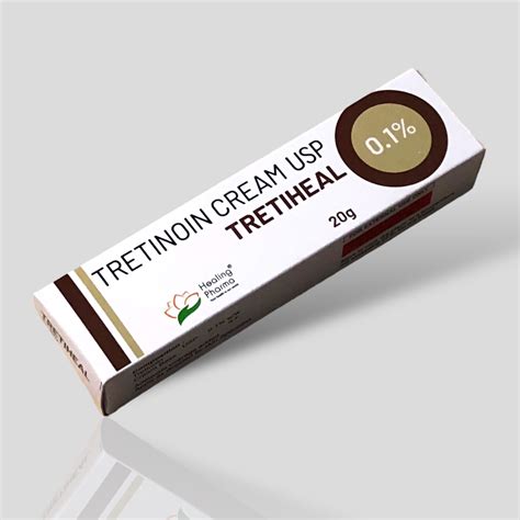 Tretinoin Cream Tretiheal 0 1 20g Exp Date 03 2027 Tretinoin Eu