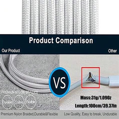 Extendable 1 Meter Usb C Charging Cable With Type C Interface For