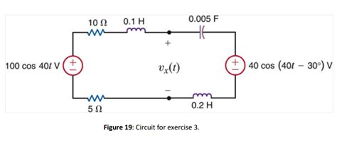 Solved Calculate Vx T For Circuit Shown In Figure 19 Chegg Com