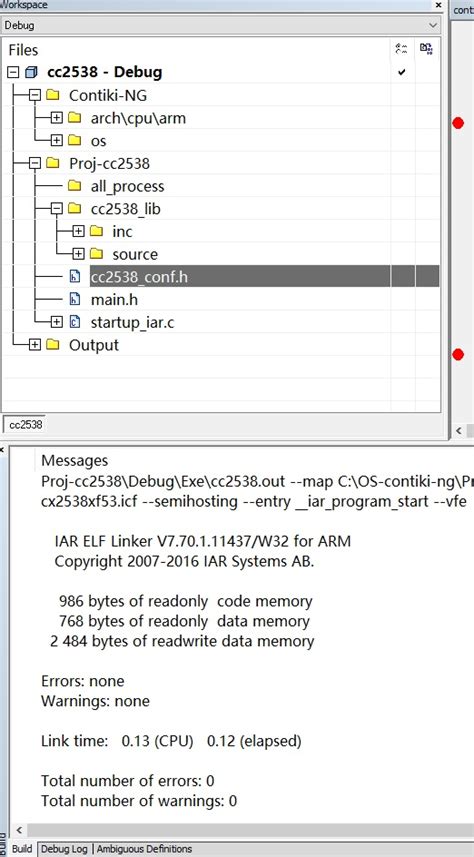 Contiki Ng的iar入门 初测os内核调度 木子剑 博客园