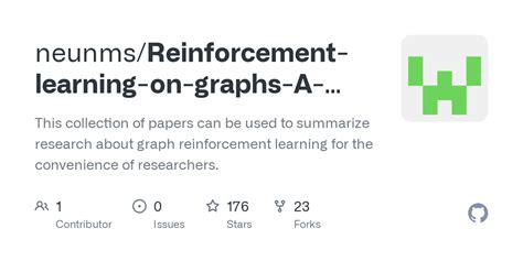 Reinforcement Learning On Graphs A Survey Categorized Domain Md At Main · Neunms Reinforcement