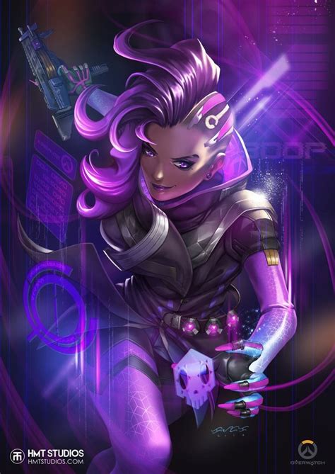 Sombra Overwatch Fan Art Sombra Overwatch Overwatch Wallpapers