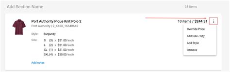 Add Line Items To Proposal Inksoft