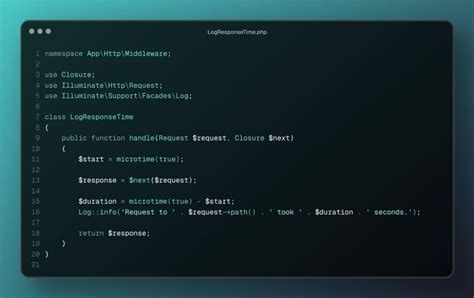 Laravel Middleware Php Webperformance Cleancode