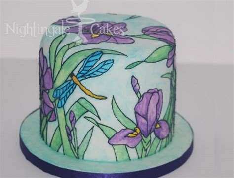Stained Glass Cake Art Cake Geek Magazine