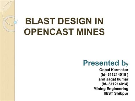 Controlled Blasting 082055 Pdf Geology Science