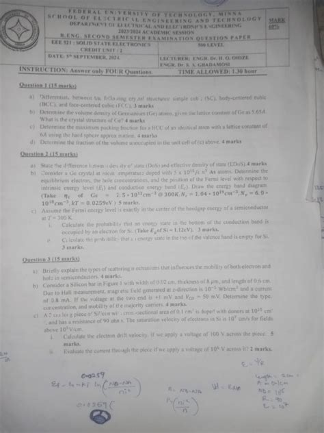 Question 1 A Differentiate Between The Following Crystal Structures Sim