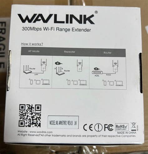Wavlink Wifi Range Extender Computers Tech Parts Accessories Networking On Carousell