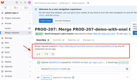 Recommended Gitlab Integration Plugin