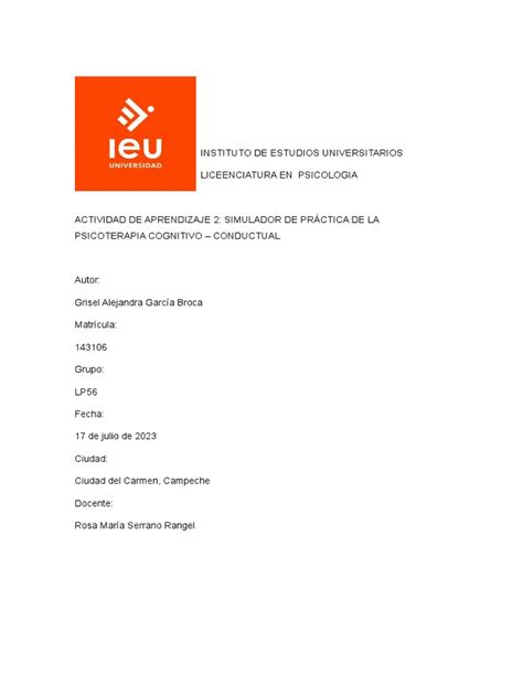 Método A B C D Pdf Sicología