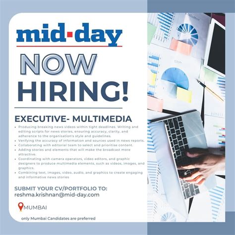 Mid Day On Linkedin Hiring Hiringalert Hiringpost Hiringnow Hiring