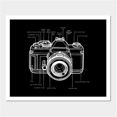 Modern Photo Camera Diagram