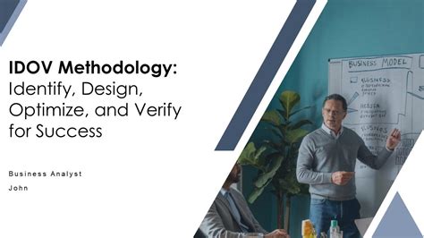 Idov Methodology Identify Design Optimize And Verify For Success Ppt