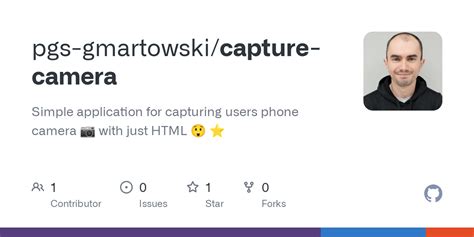 Github Pgs Gmartowskicapture Camera Simple Application For