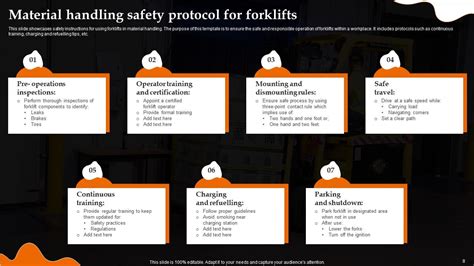 material handling safety powerpoint ppt template bundles ppt example
