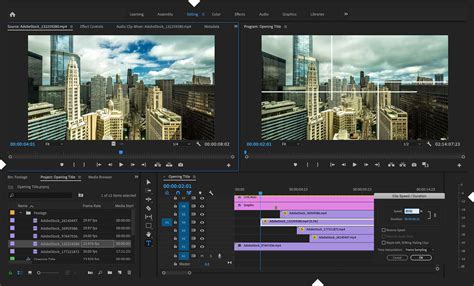 Create A Layered Opening Title Sequence Tutoriales De Adobe Premiere Pro