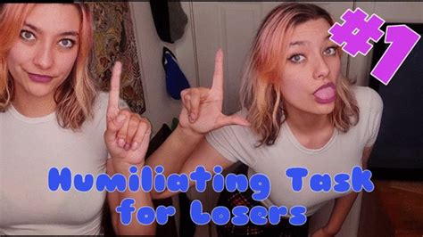 Humiliation Task Bundle Brynn Lovely Clips4sale
