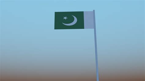 Pakistan Flag Animation