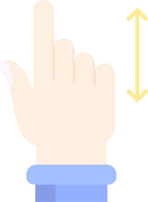 Vertical Scroll Flat Light Icon Vector Art At Vecteezy