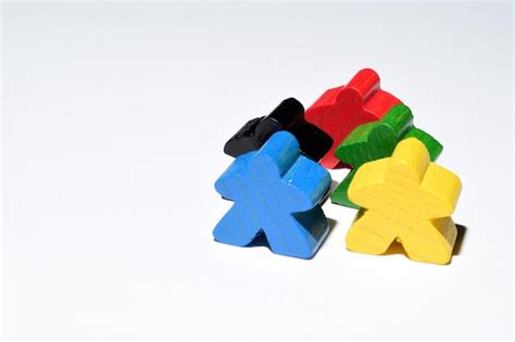 Premium Photo | Colorful meeple