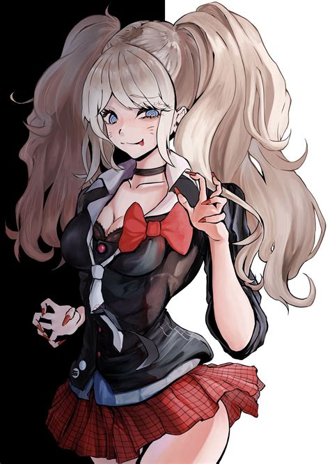 Enoshima Junko Danganronpa And More Drawn By Noname User Wkpu Danbooru