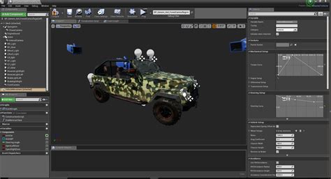 Ue4 Suv Rigged Vehicle — Polycount