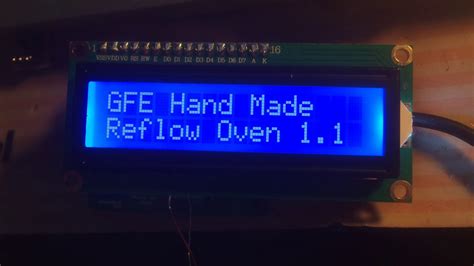 Arduino Reflow Oven Controller Test Youtube