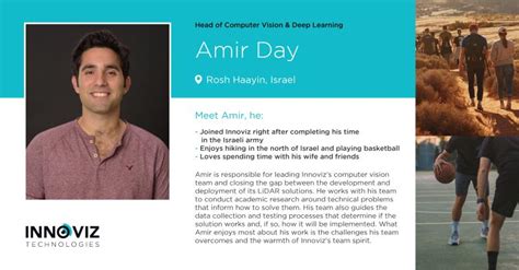 Engineers Computervision Autonomousvehicles Innovatewithinnoviz Techjobs Innoviz Technologies
