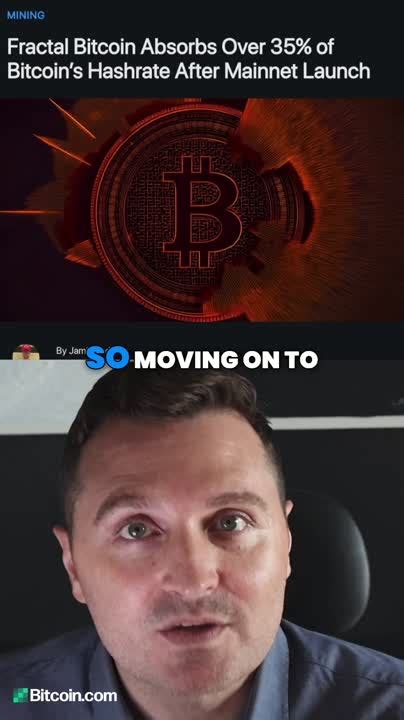 News On Linkedin Fractal Bitcoin Sidechain Launches With 35 Of Bitcoins Hash Rate