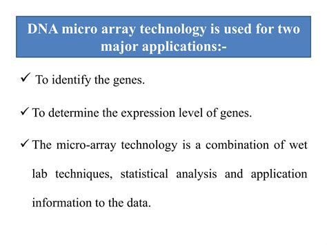 Microarray Data Analysis By Ritesh Kumar Ppt