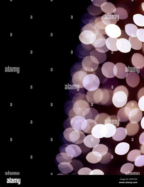 Christmas Tree Lights Bokeh Stock Photo Alamy