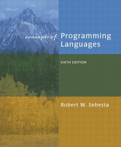 Concepts Of Programming Languages Robert W Sebesta 9th Edition Belacancer