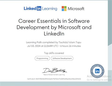 Tauhidul Islam Topu On Linkedin Microsoft Linkedinlearning