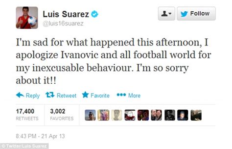 Luis Suarez Bites Branislav Ivanovic Liverpool Striker Faces Anfield