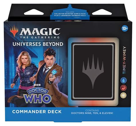 Timy Wimey Doctor Who Commander Deck Magic The Gathering Universes