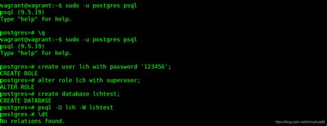 Ubuntu 安装 Postgres创建账号和数据库ubtun安装pgsql后怎么创建用户 Csdn博客