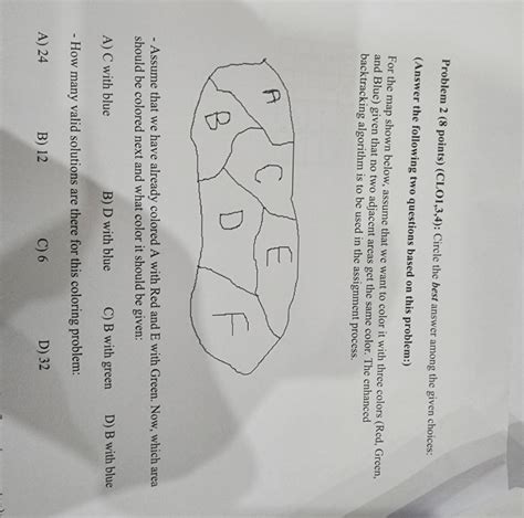 Solved Problem 2 8 ﻿points Clo134 Circle The Best