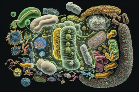 Gut Microbiota Illustration Ai Generated Stock Illustration Illustration Of Flora