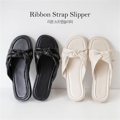르본디 데일리로 신기 좋은 꼬임 스트랩 슬리퍼 소개해요 고급스러운 무드의 발등 위 꼬임 Facebook