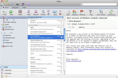 Office Outlook For Mac BETTER
