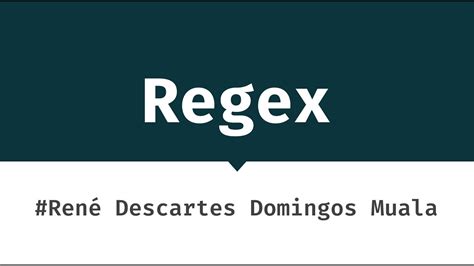 Regex Youtube
