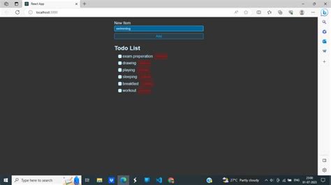 Ajay M On Linkedin To Do App Using React Git Hub Rep Link Gcqqvb3