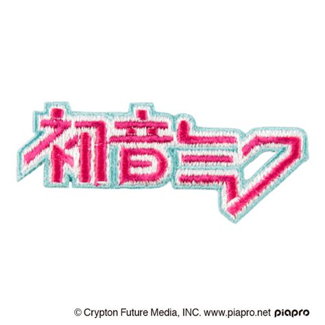 Hatsune Miku Embroidered Sticker Logo Tokyo Otaku Mode Tom